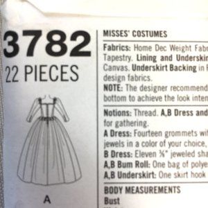 Simplicity | Art | Simplicity 3782 Elizabethan Queen Elizabeth Costume ...